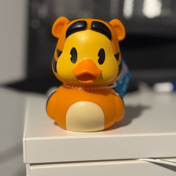 Toys | Disney Orange Tigger Rubber Duck | Poshmark